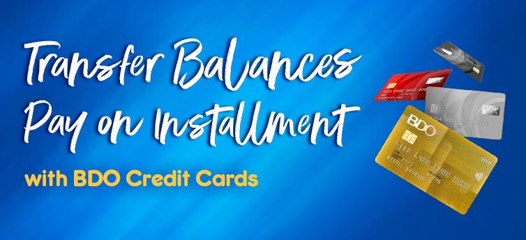 Balance Transfer special rate - Home